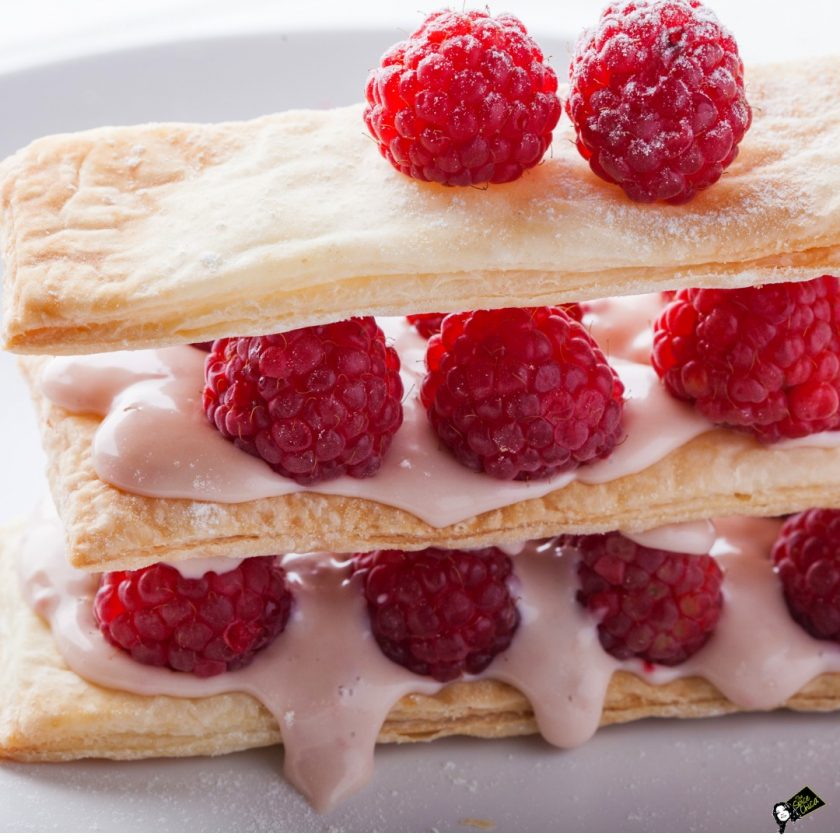raspberry-mille-feuille - The Spice Chica™