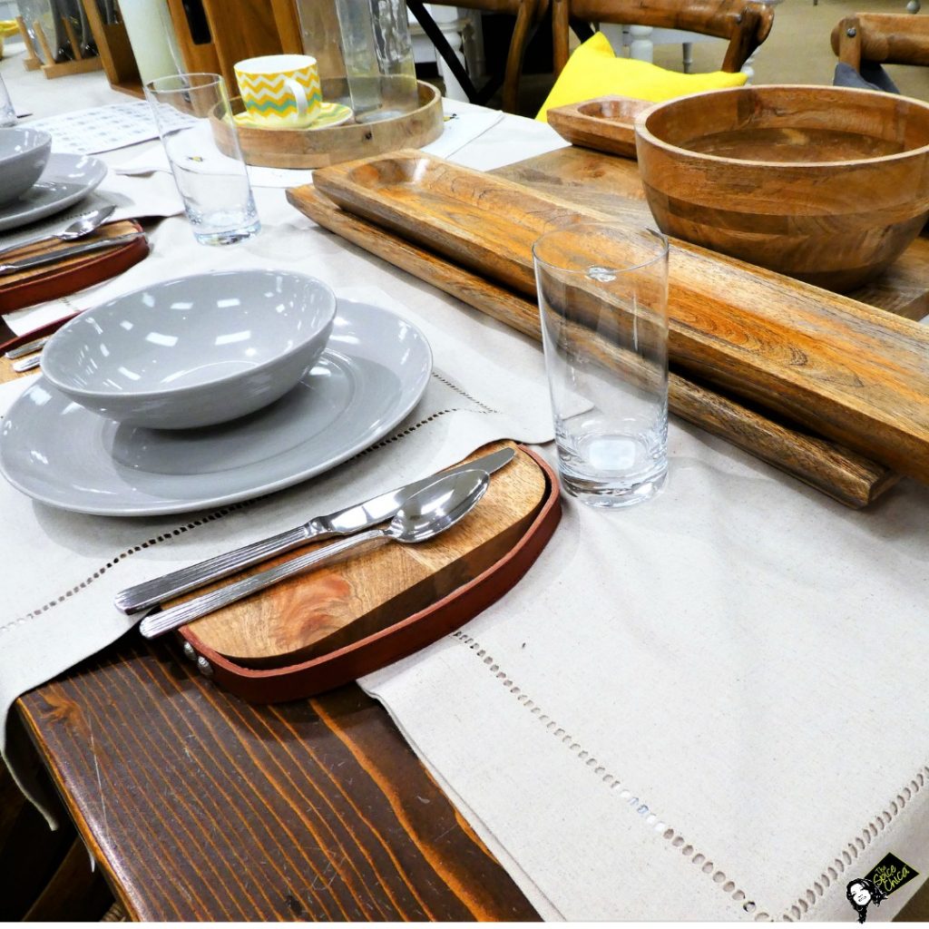 old-fashioned-rustic-table-and-dinnerware-picture-id1158752201 - The ...