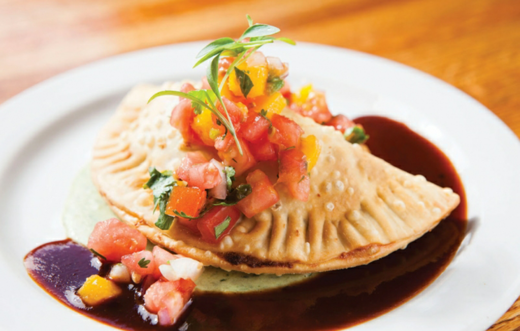 beef and chorizo empanadas with chimichurri - The Spice Chica™
